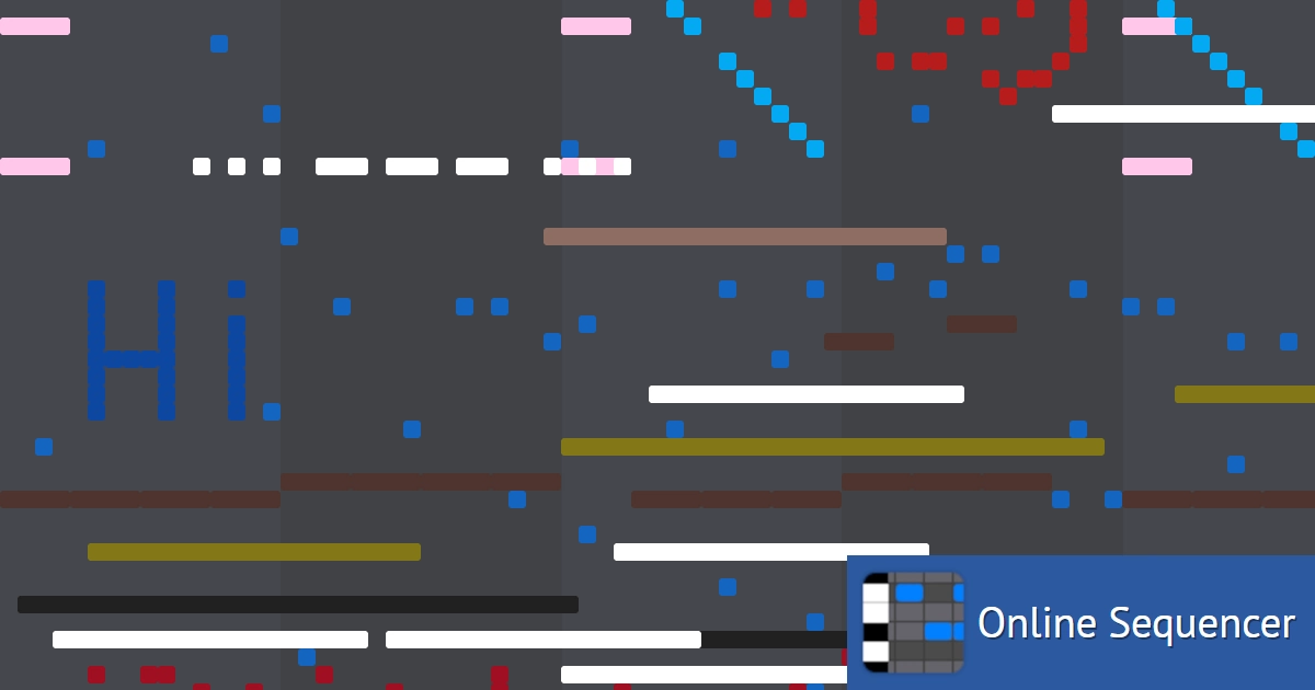 freddy fazbear died on this beat - Online Sequencer