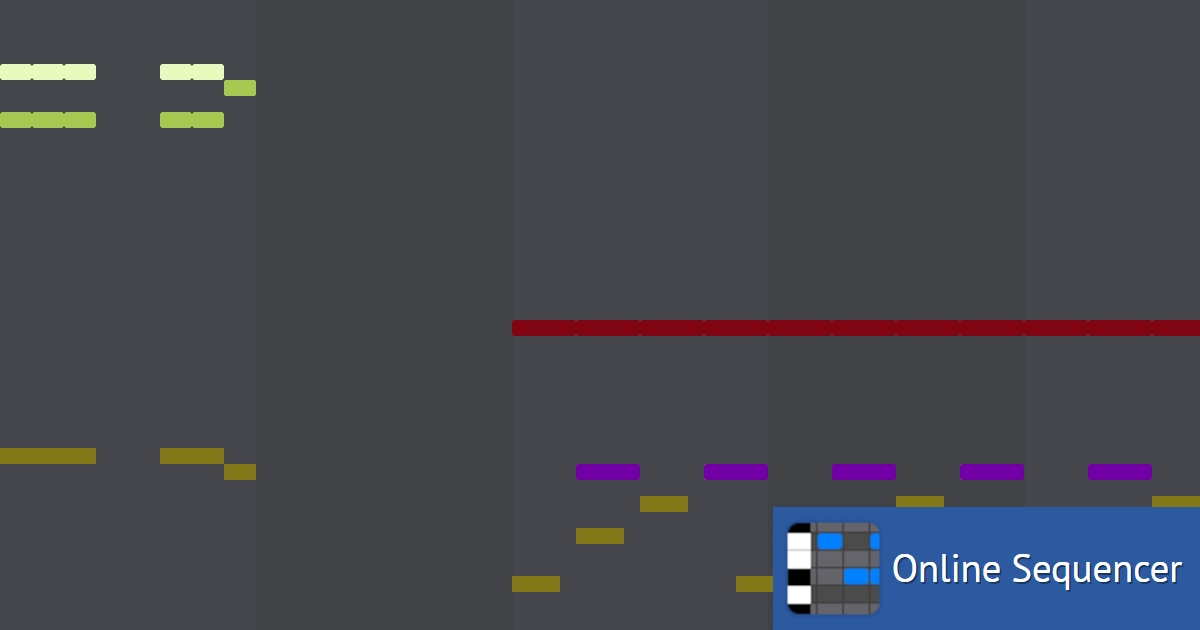 Chillaxin' - Online Sequencer