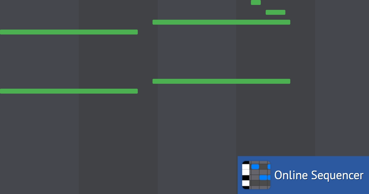 Deltarune Freedom Motif Le adjustment - Online Sequencer