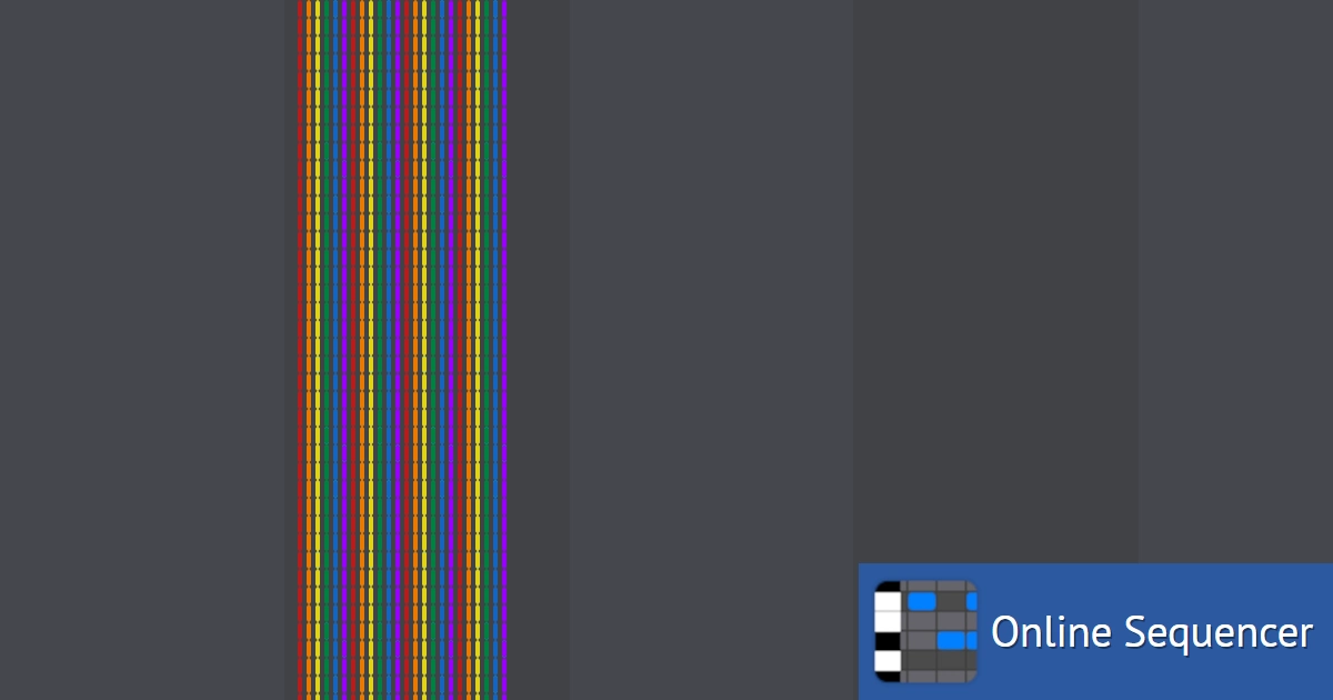 rainbow - Online Sequencer