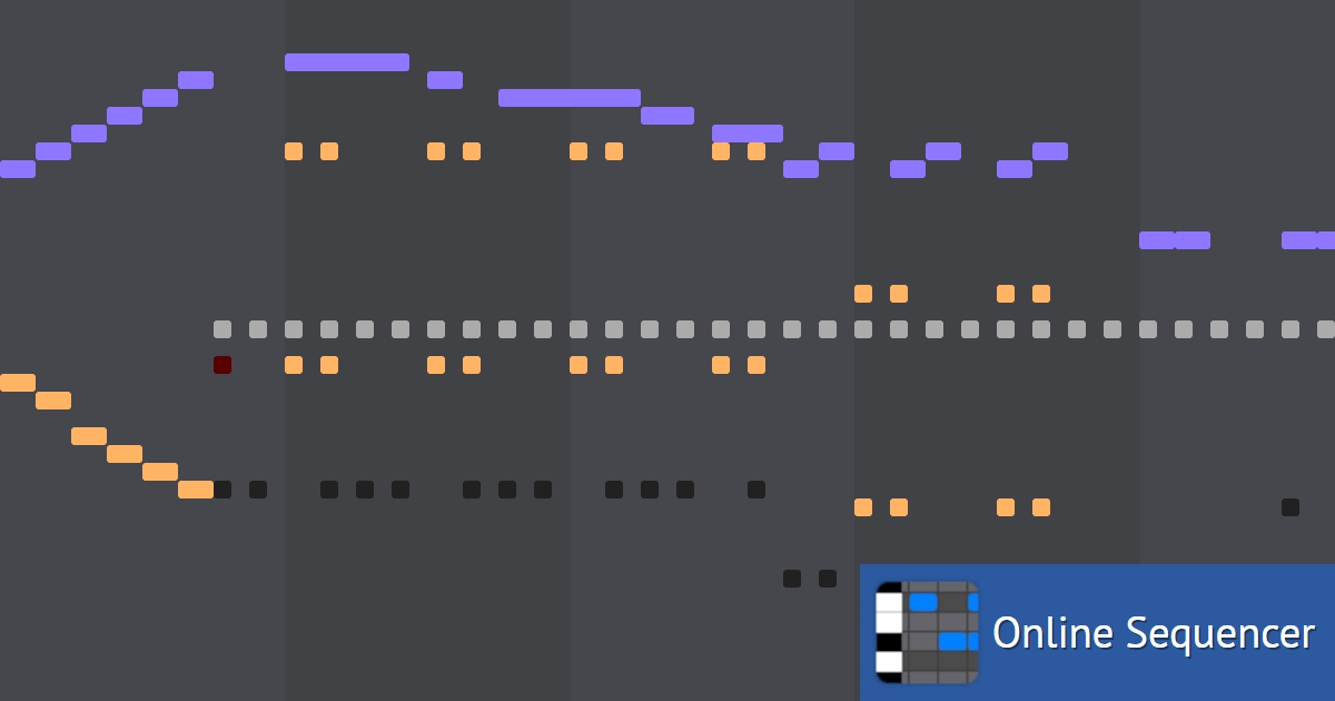 Syobon No Action/Cat Mario Castle Theme - Online Sequencer