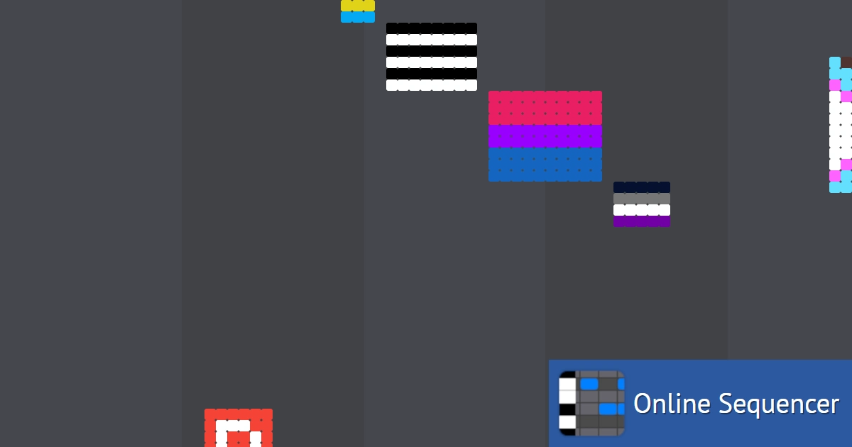 lgbtq flags - Online Sequencer