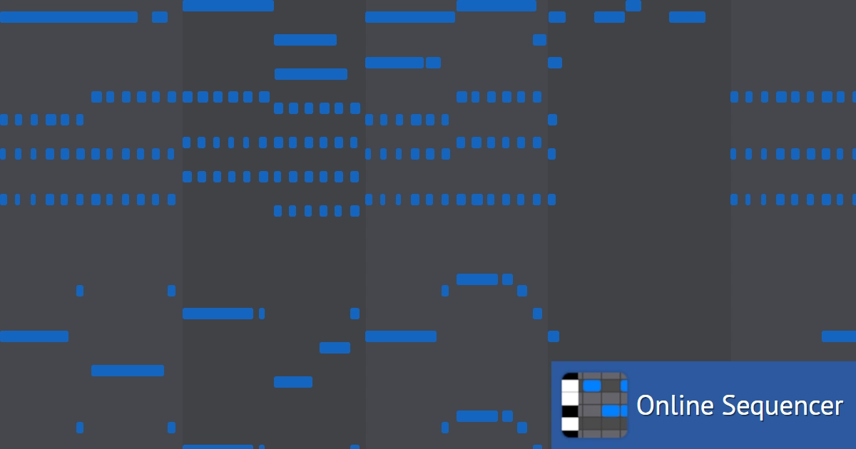 PUT YOUR HEAD ON MY SHOULDER - Online Sequencer