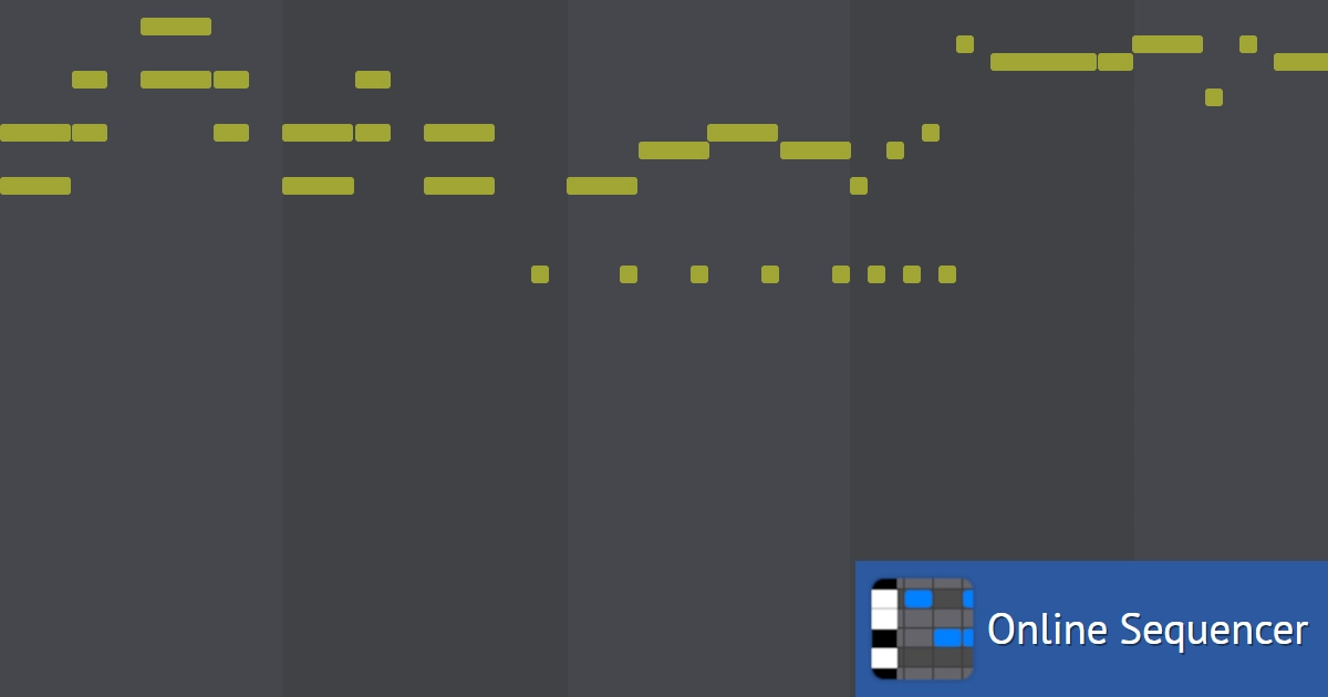 Spongebob - Grass Skirt Chase - Online Sequencer