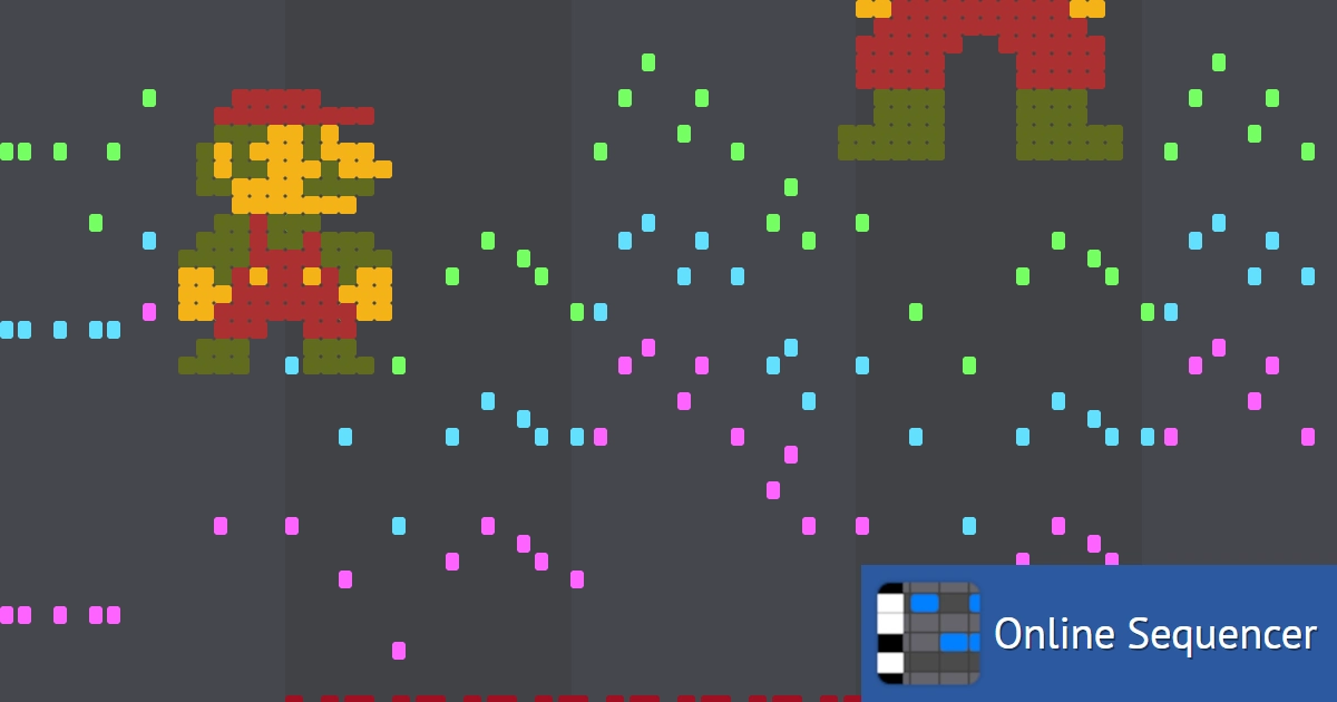 Super Mario Bros. - Online Sequencer