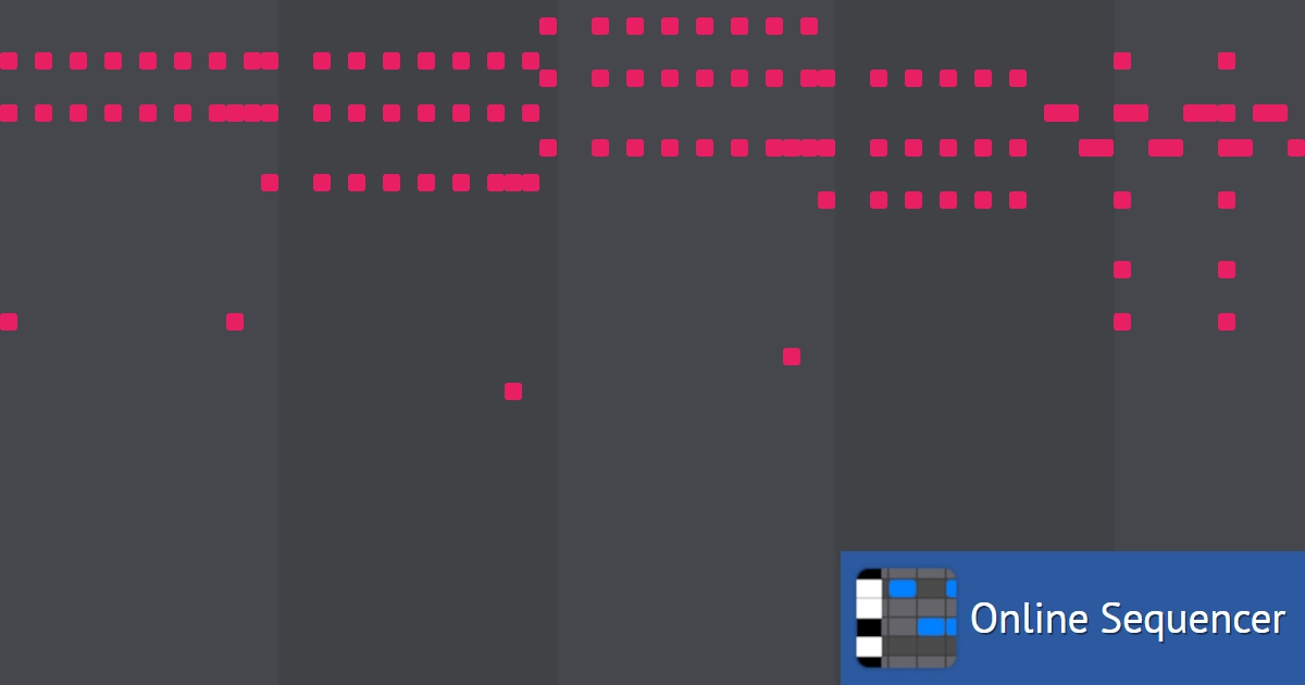 Tones and I - Dance Monkey (Original) - Online Sequencer