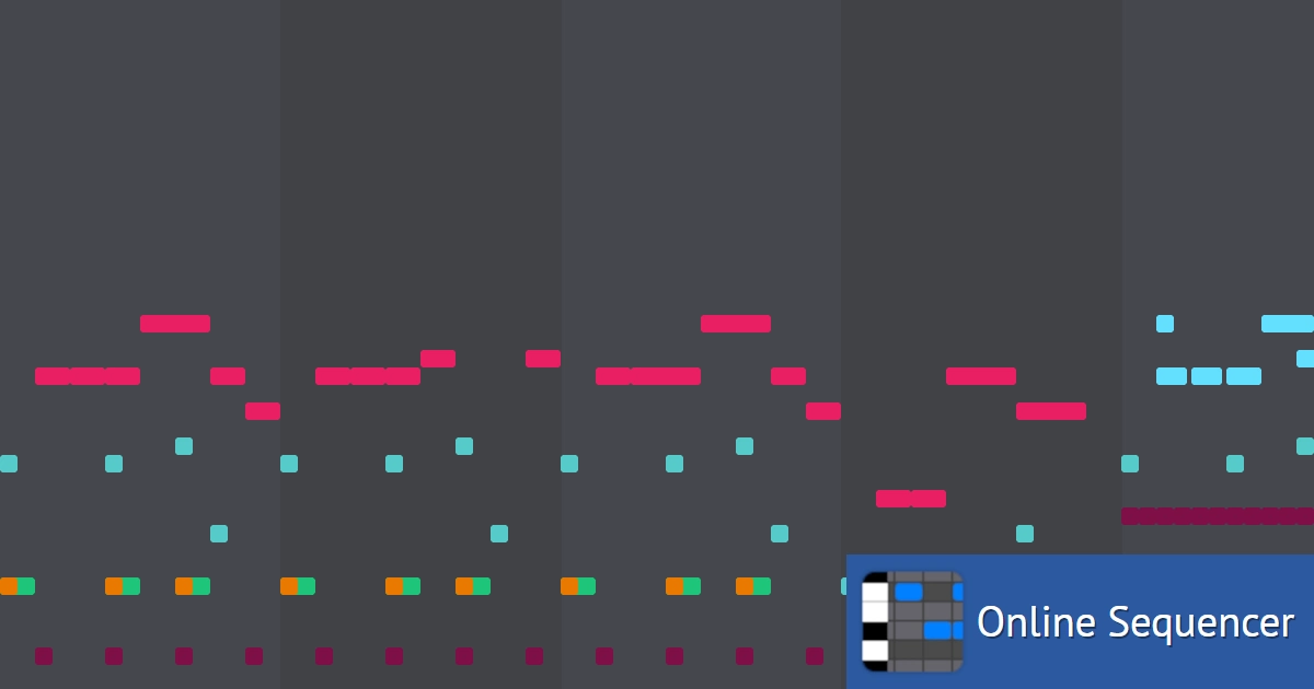 ulpu shelly x vee song (dandys world) - Online Sequencer