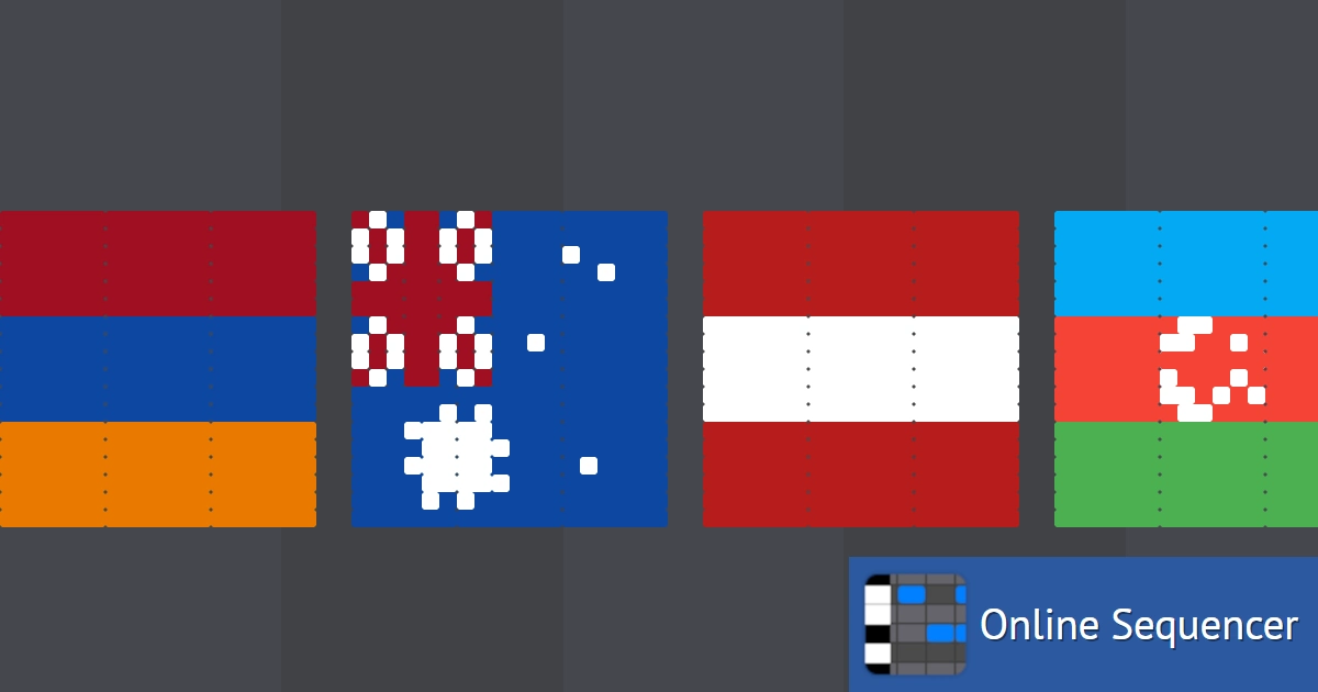 All Flags (Part 2) - Online Sequencer