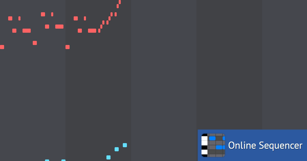 Pac-Man Theme - Online Sequencer