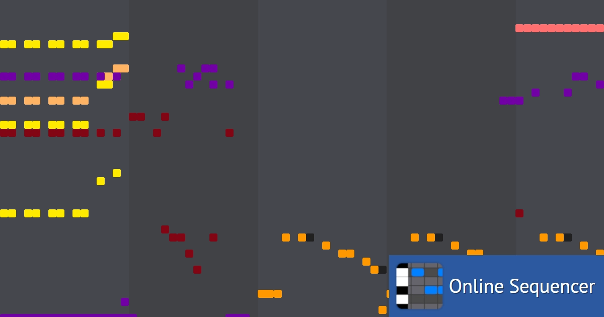 Cowboy Bebop OP - TANK! - Online Sequencer