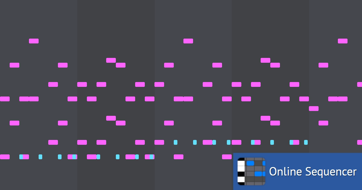 Potential Aria Math re-mix - Online Sequencer