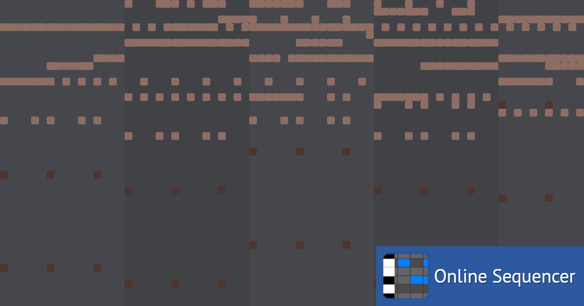 Staccato Orchestral (Credit to Alex Moukala) - Online Sequencer