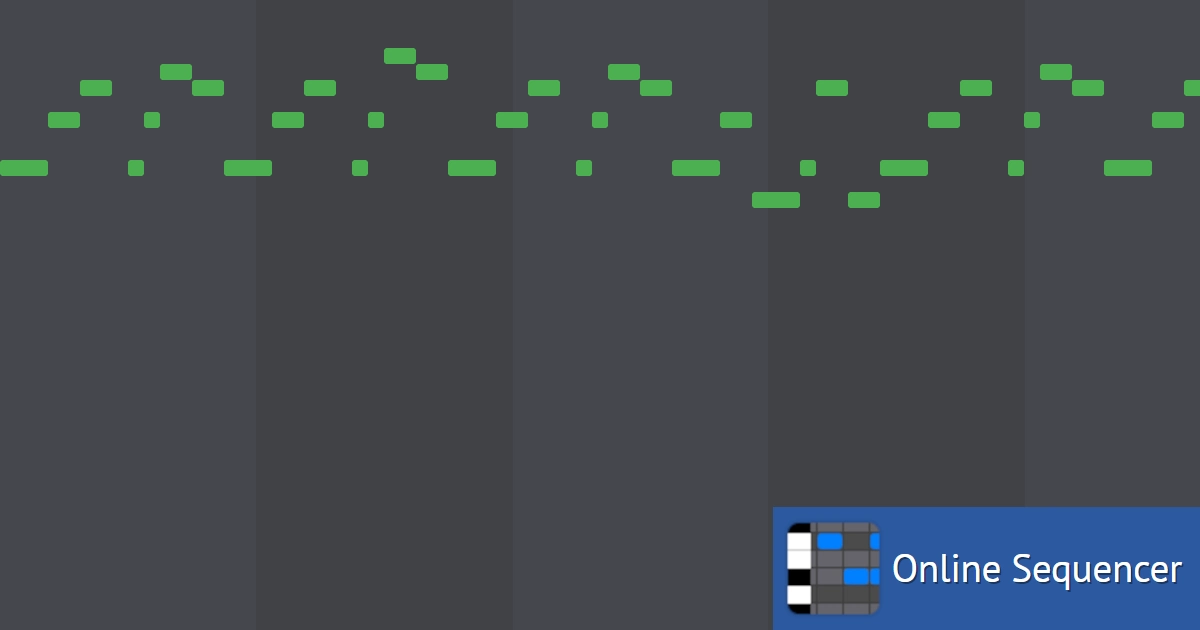 Roblox 2012 Theme Song (Powering Move/Radical Shift) - Online Sequencer