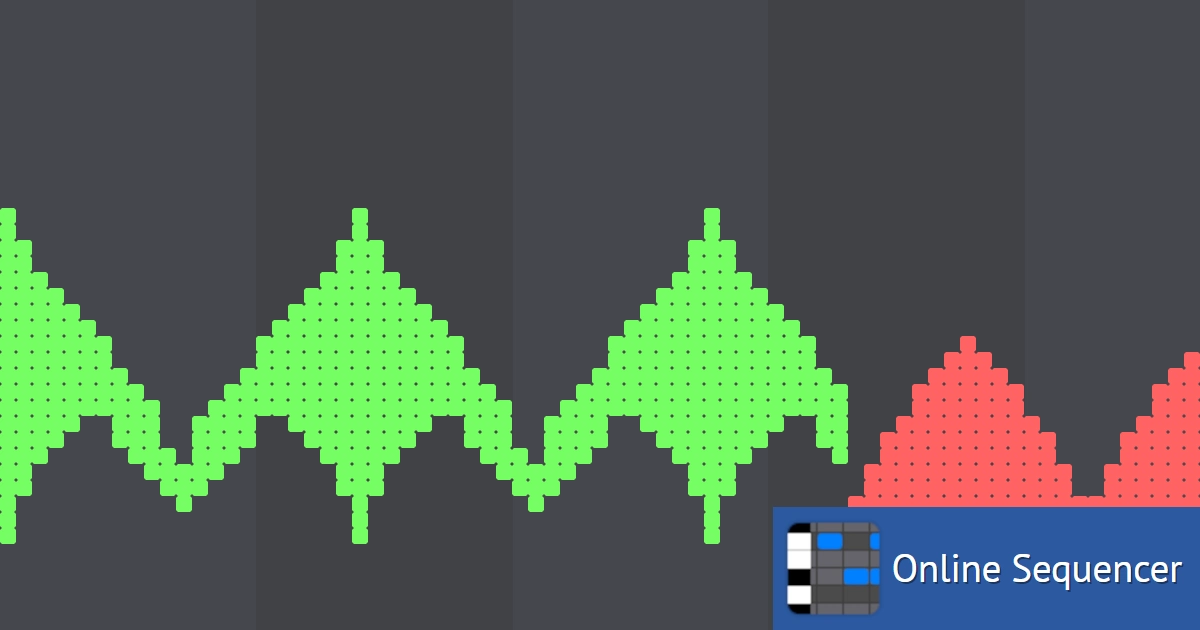 [BLACK MIDI] Paprika's Noise Challenge demo - Online Sequencer