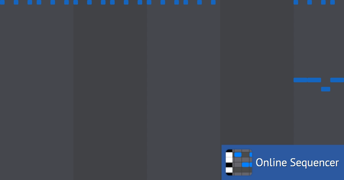 The Great Strategy ROBLOX (Correct bpm) - Online Sequencer
