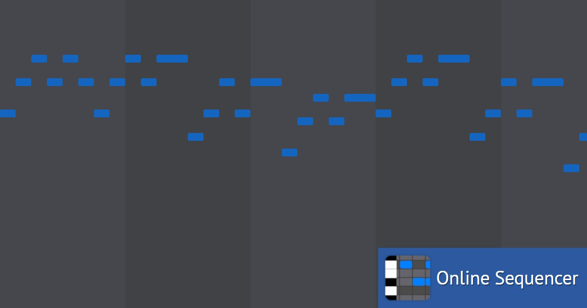 Arirang (Korean Folk Song) (Arranged by Kitsune-chan) - Online Sequencer