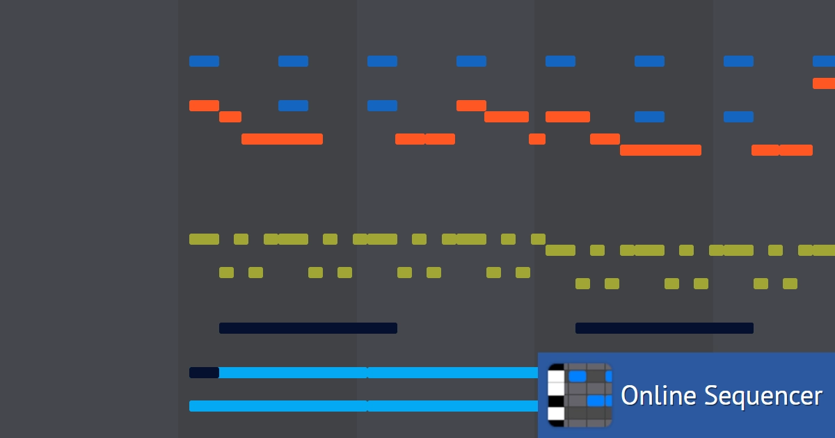 Dancing on the Edge: War Thunder Music (alligned) - Online Sequencer