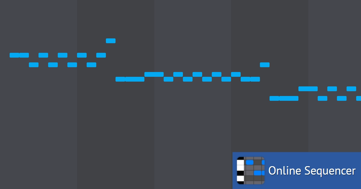VOX POPULI FNF midi vocals (Lucifer's part only) - Online Sequencer