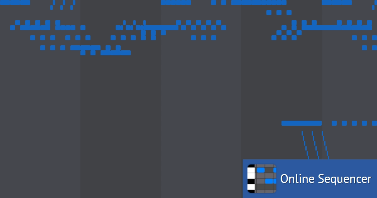 Bad Time Trio Triple The Threat (echo version) - Online Sequencer
