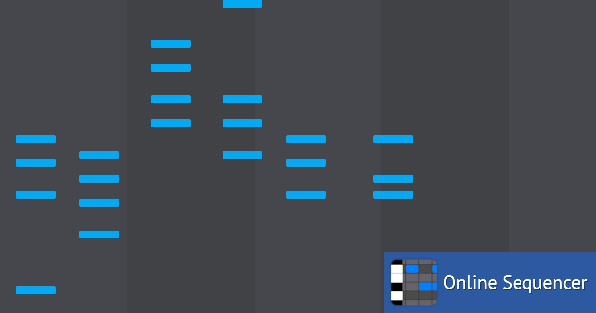Chord progression 1 - Online Sequencer