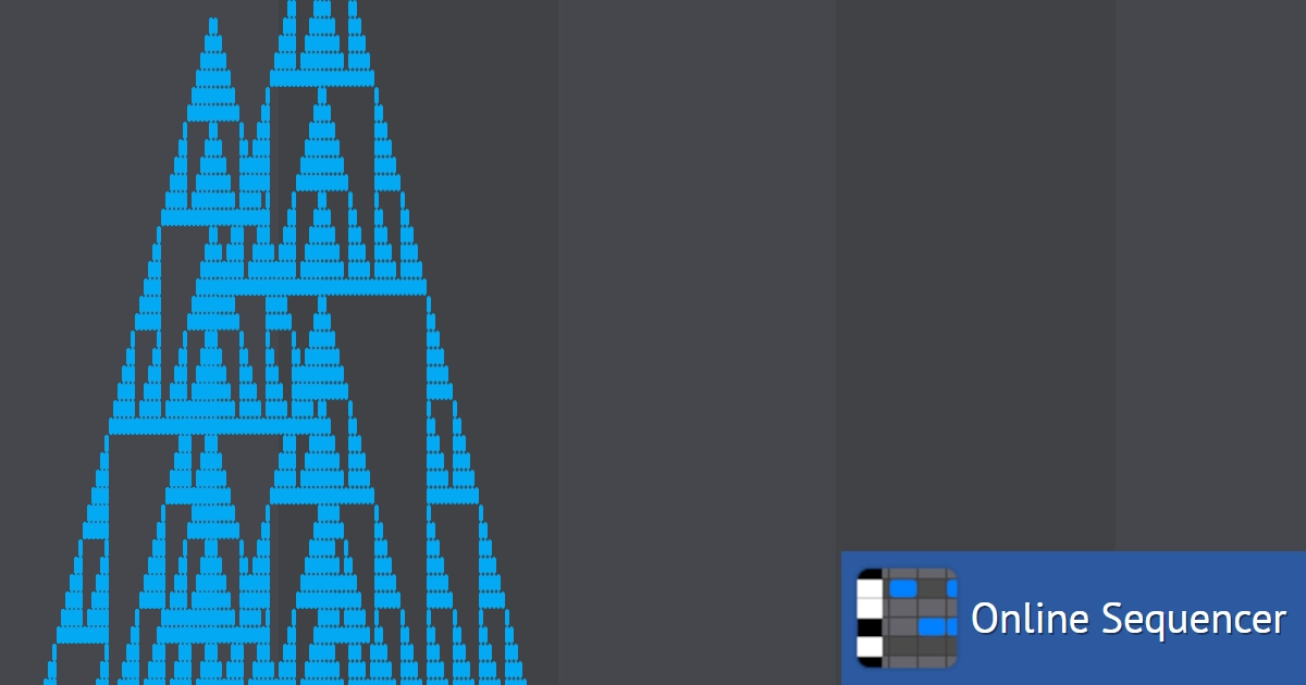 256 keys piano black midi - Online Sequencer