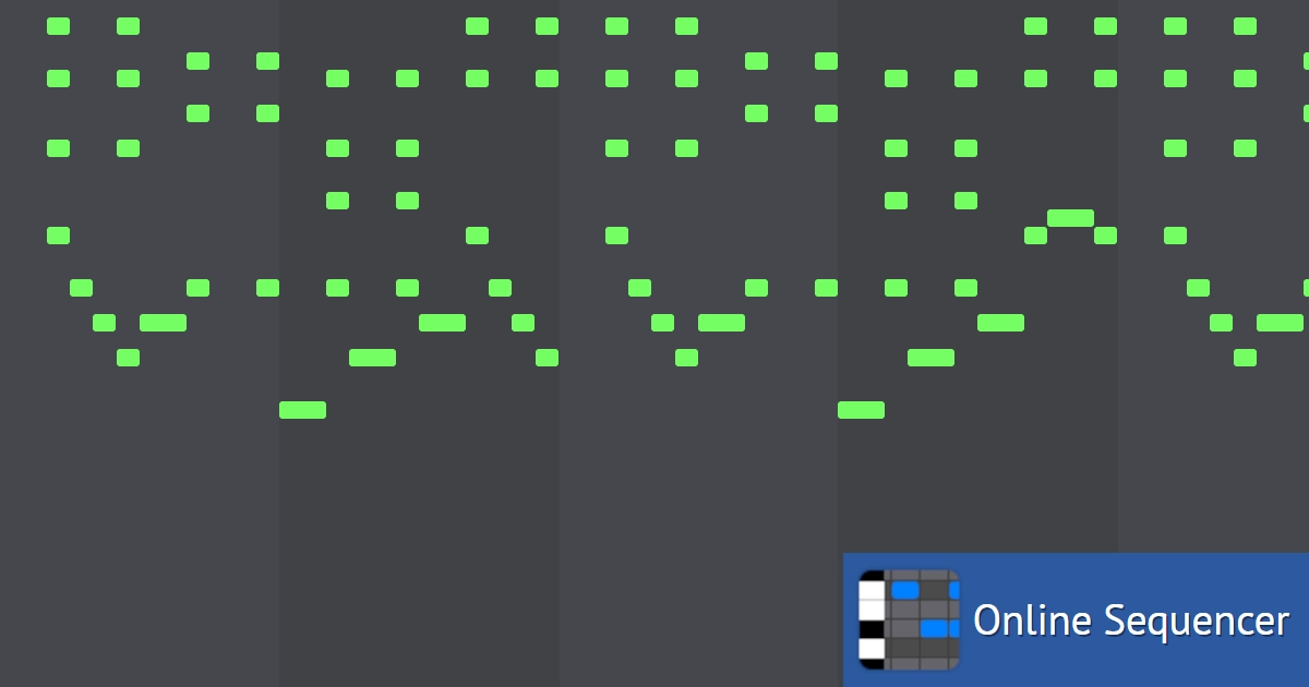 Shadrow - Never Be Alone (FNAF4 Song) - Online Sequencer
