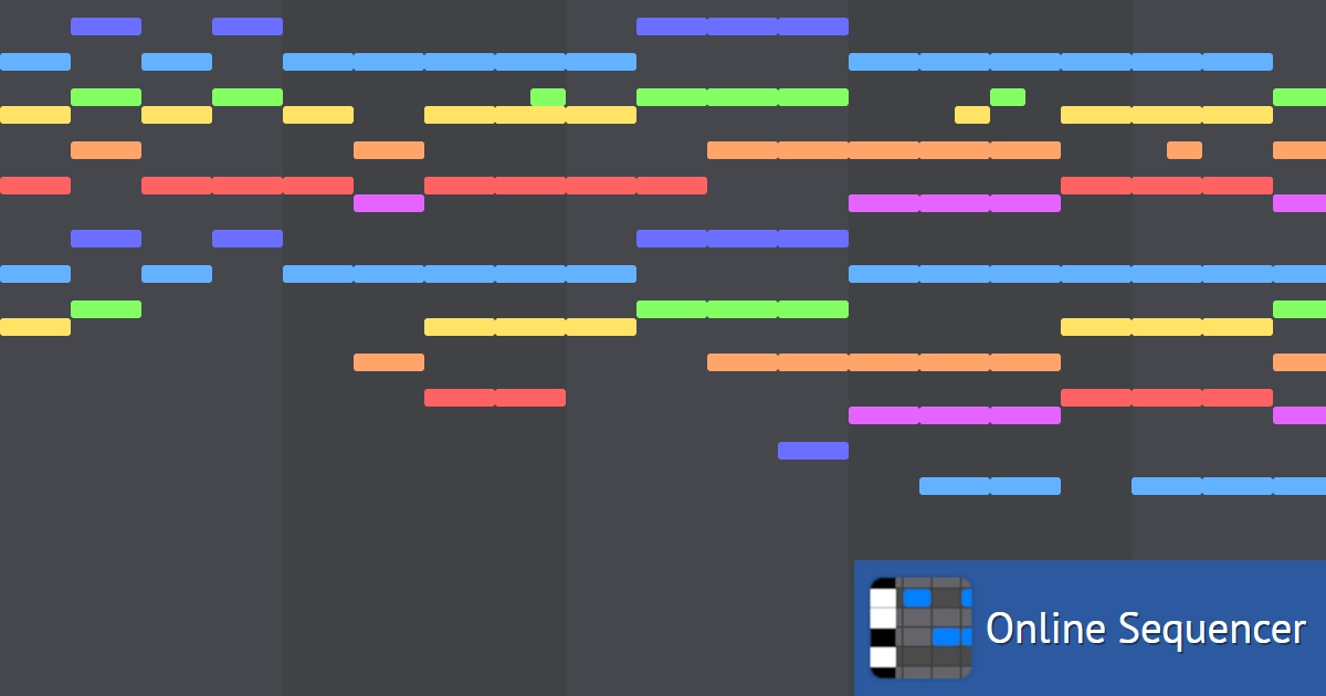 Short Just Intonation Demo - Online Sequencer