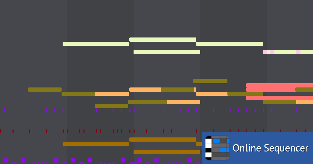 The Battle (Beginner's Level) - Online Sequencer