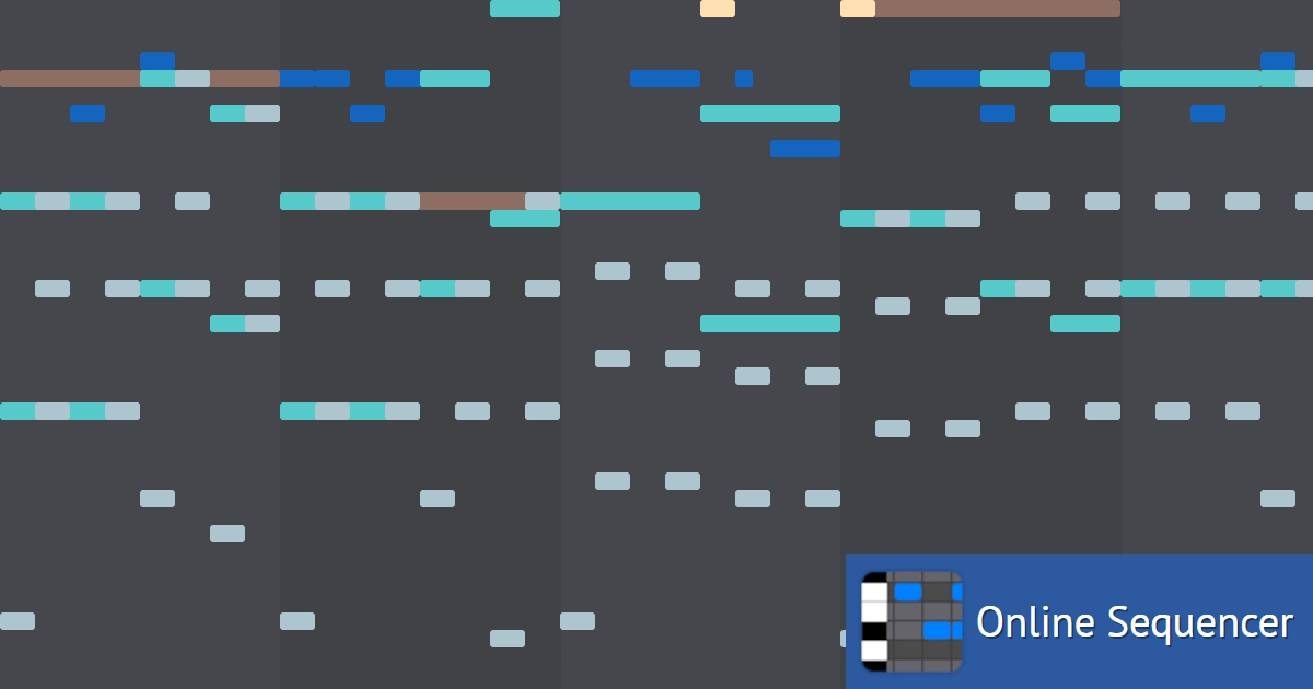 WIP Cry For Me/wah wah wah (Ironmouse) - Online Sequencer