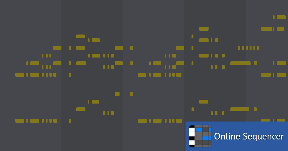 Monty Python Holy Grail - Arthur's Theme - Online Sequencer