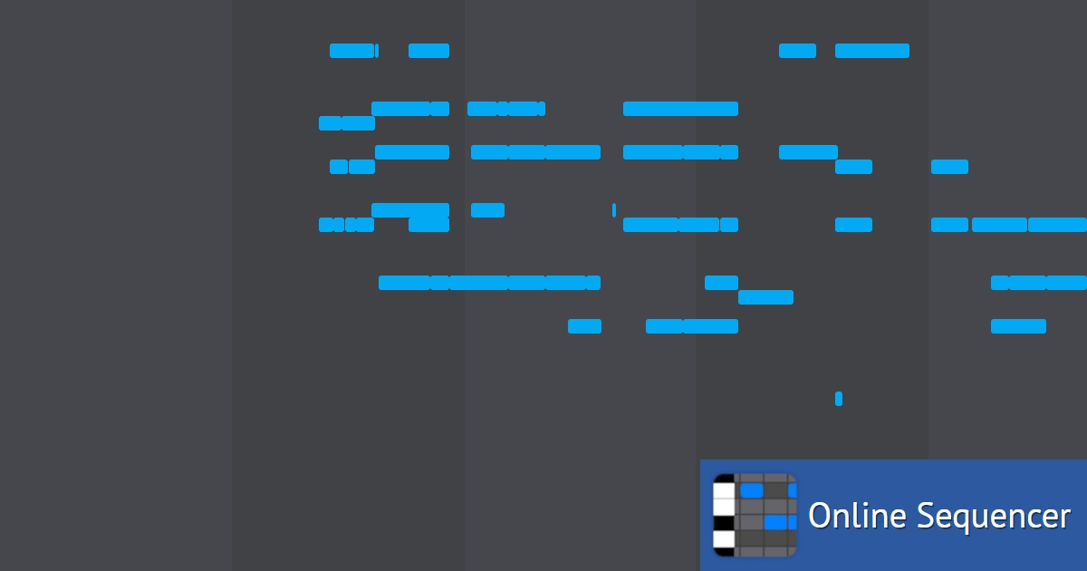 Gojos 0.2 Second domain expansion theme (By AI) - Online Sequencer