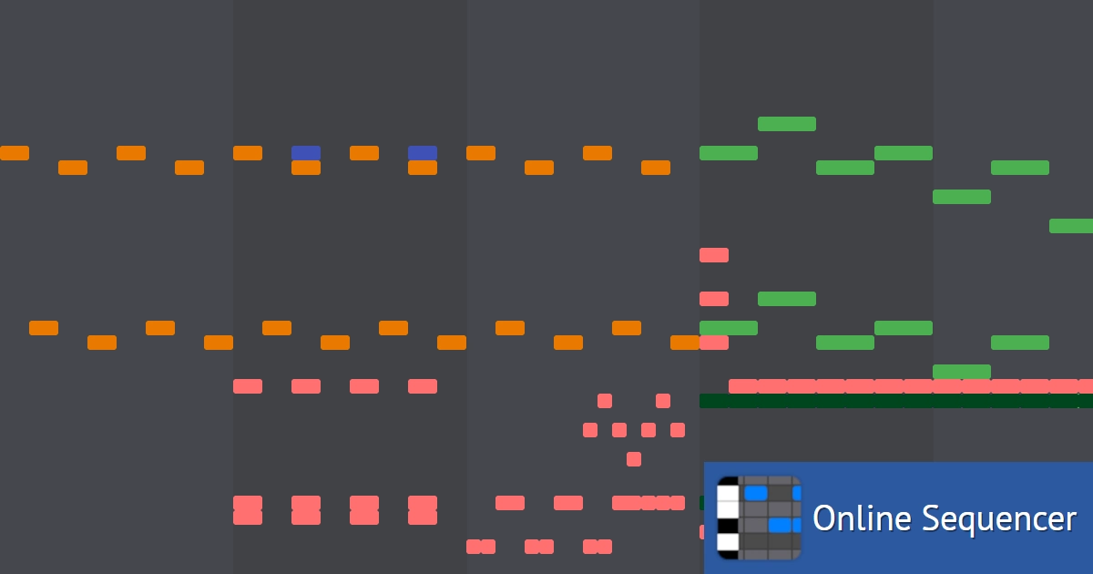 LEGO Ninjago - The Weekend Whip (Intro Theme) - Online Sequencer