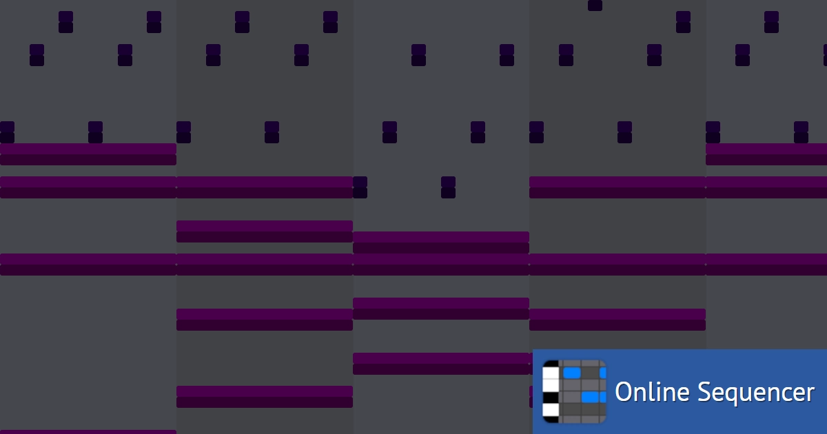 It's Dark Outside. - Online Sequencer