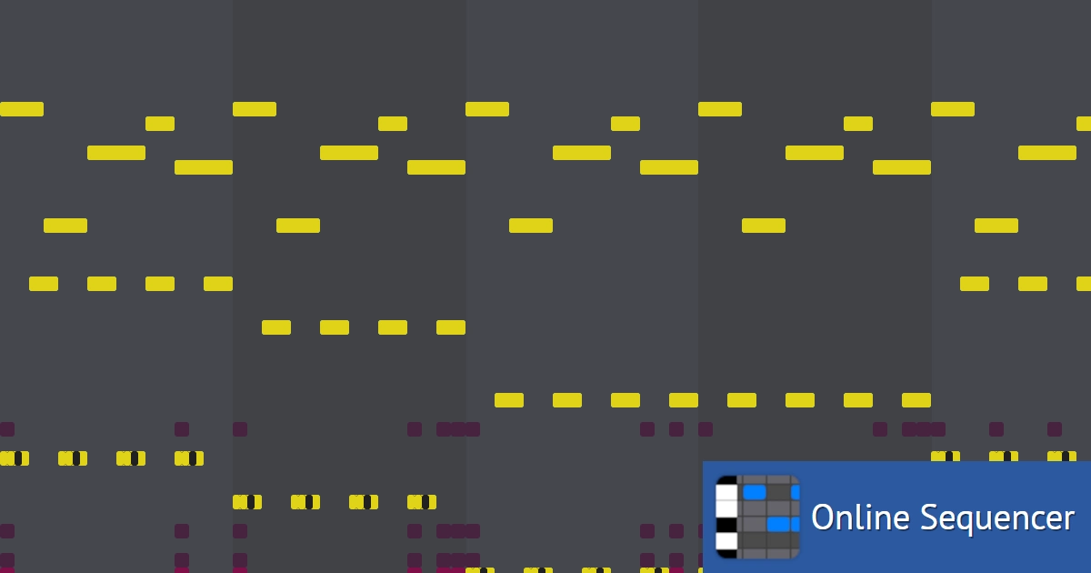 Faunk of Galacio cover - Online Sequencer