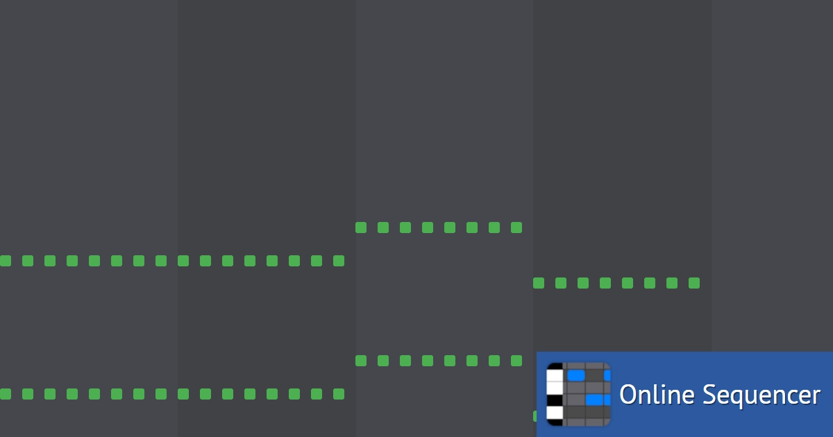 Something something stupid out of key too - Online Sequencer