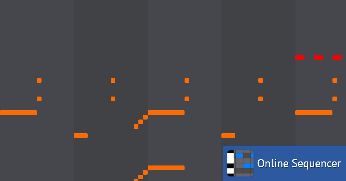Rush N with No BPM changes - Online Sequencer