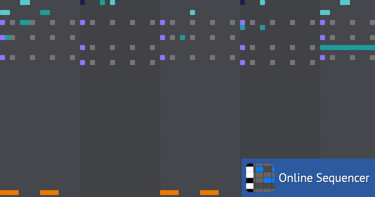 Creative Exercise - Mario Paint (SCORE) (WM) - Online Sequencer