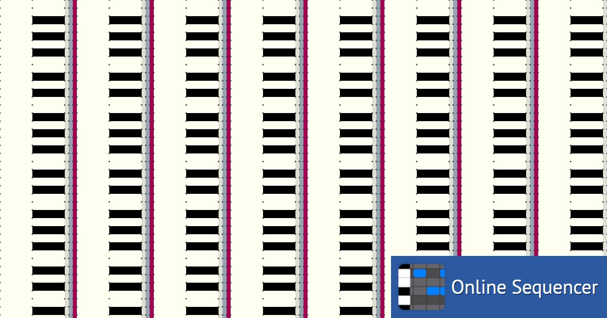 Piano Nut NUT MIDI - Online Sequencer