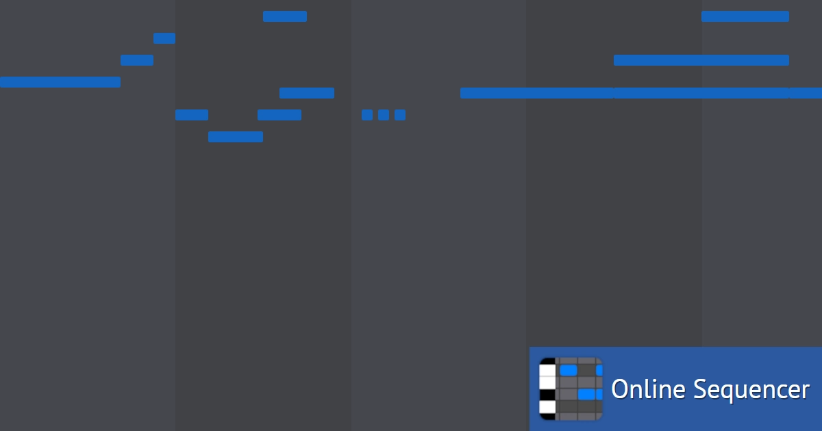 C418 - Droopy Likes Ricochet (Minecraft Volume Alpha) - Online Sequencer
