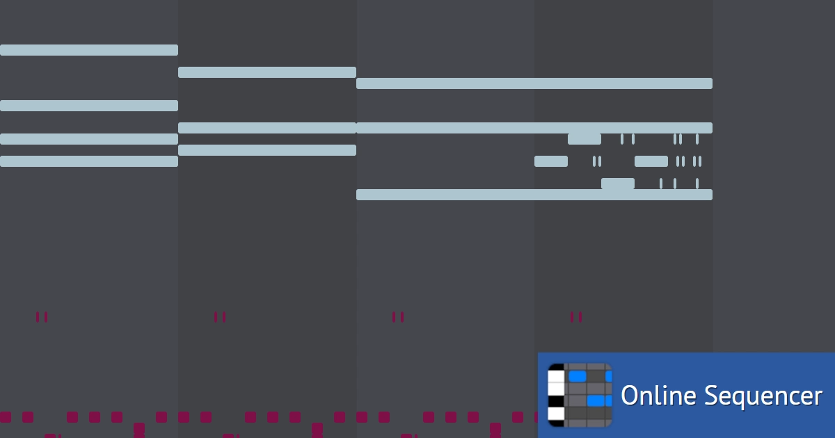 lightest of groovy drums - Online Sequencer
