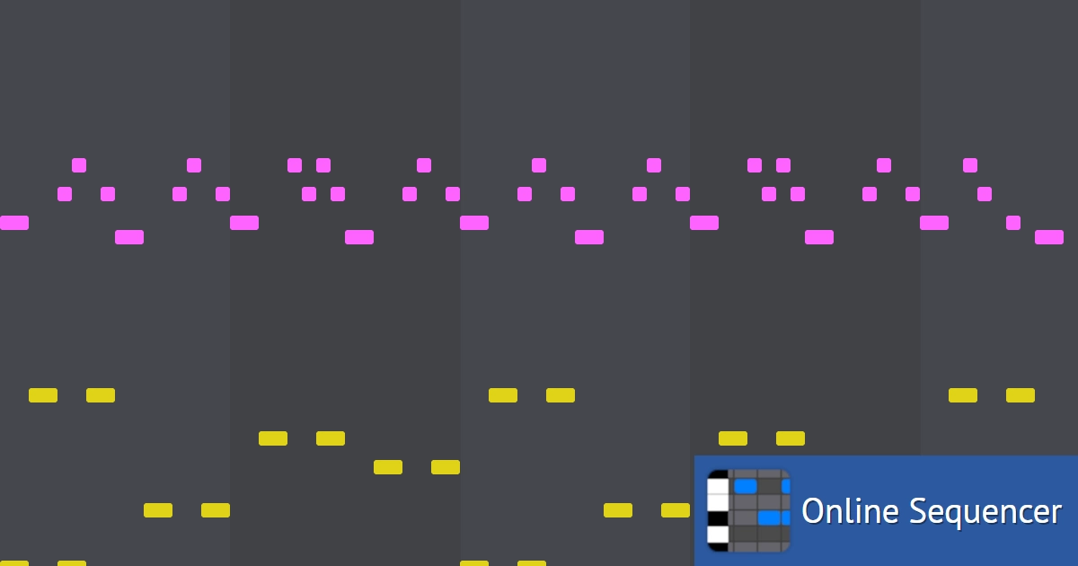 Roi (instrumental) - Videoclub - Online Sequencer